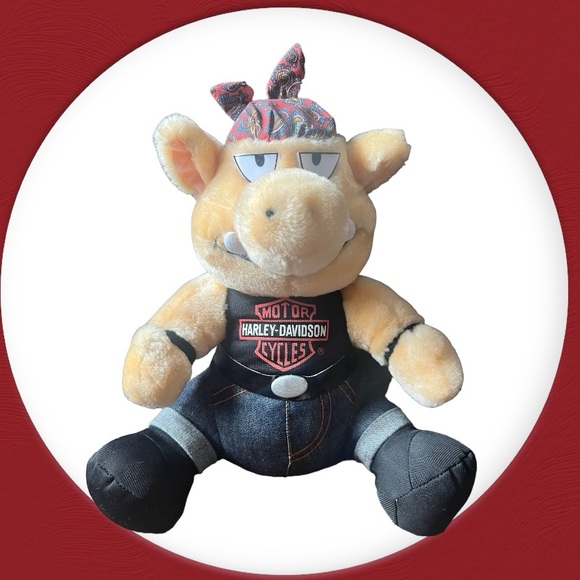 Harley-Davidson | Toys | Harley Davidson Motorcycle Hog Plush Stuffed ...